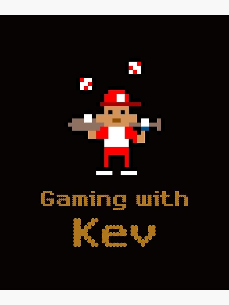 "GAMING WITH KEV " Poster for Sale by Flexys | Redbubble