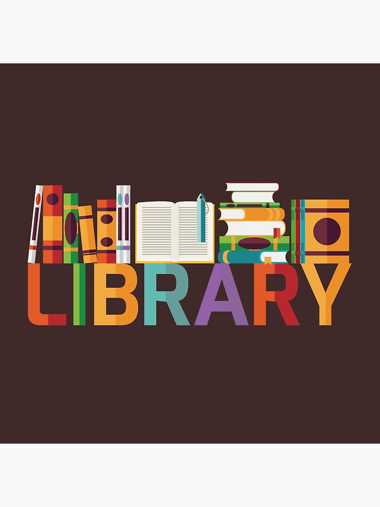 "cool library" Poster by AymenDaddi | Redbubble