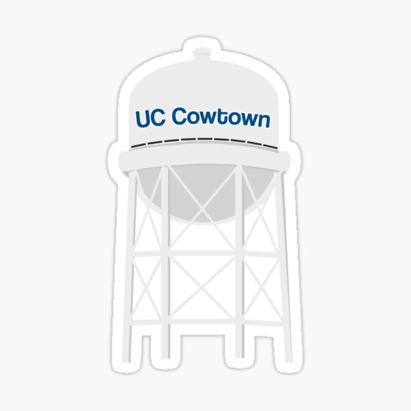 "UC Davis Water Tower" Sticker for Sale by briamay | Redbubble