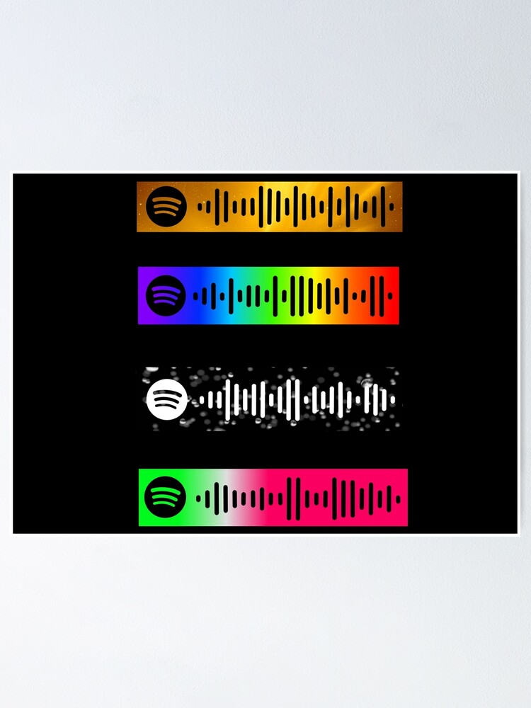 "Harry style spotify code sticker pack" Poster by amiecaitlin | Redbubble