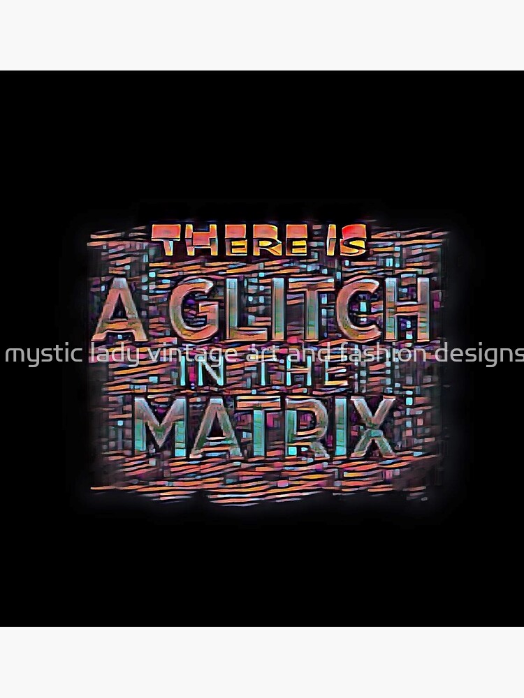 "Es gibt einen Fehler in der Matrix Alternate Reality Design ...