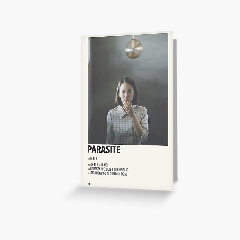 "Parasite Movie Poster" Greeting Card by cathsART | Redbubble