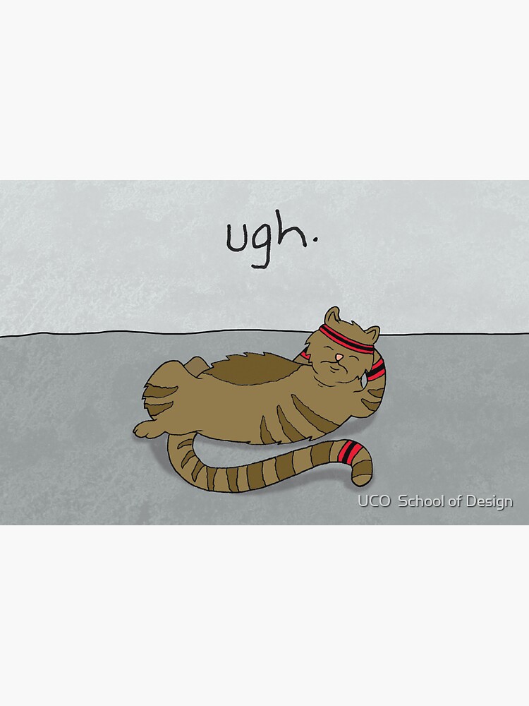 "Crunch Cat by Caleb Croy" Sticker for Sale by ucodesign | Redbubble