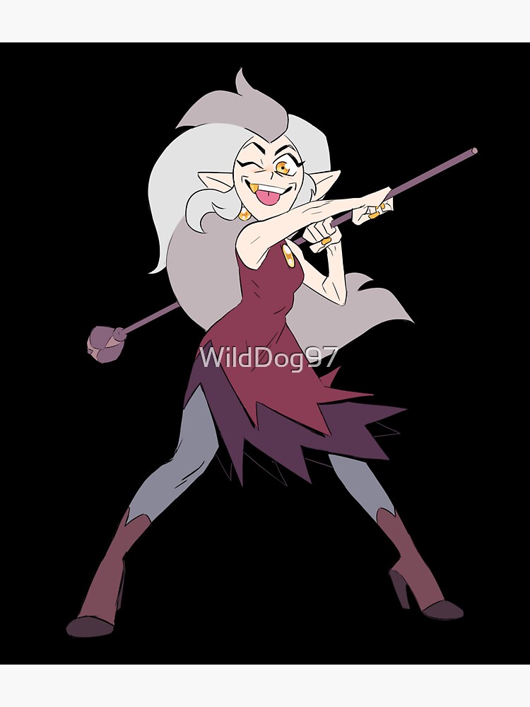 "Eda the Owl Lady" Sticker by WildDog97 | Redbubble