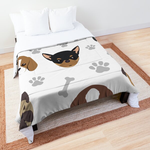 Colcha «Amantes de los perros» de ThatLittlePaw | Redbubble