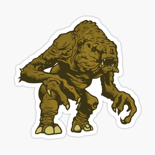 "Rancor" Sticker for Sale by Deanomite85 | Redbubble