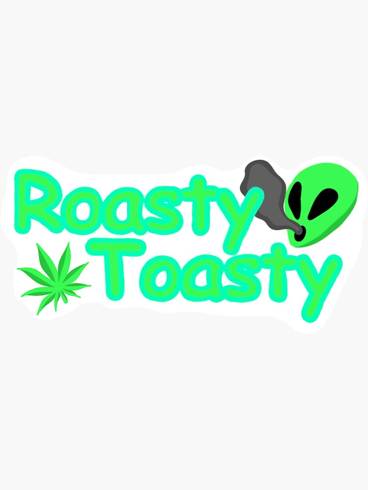 "Roasty Toasty" Sticker by aluhning | Redbubble