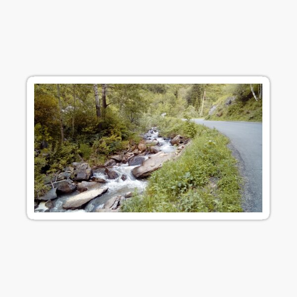 "Waterfall" Sticker by AndrolD | Redbubble