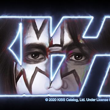 "KISS ® the band Rock Music Logo Spaceman" Essential T-Shirt for Sale ...