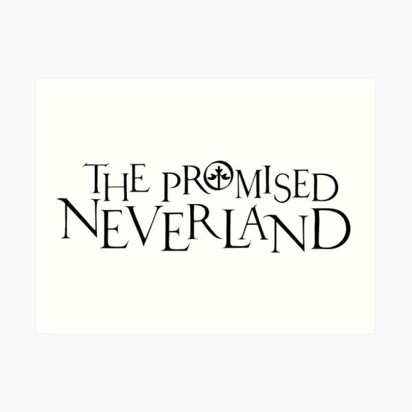 "The Promised Neverland Logo" Art Print by artkilita | Redbubble
