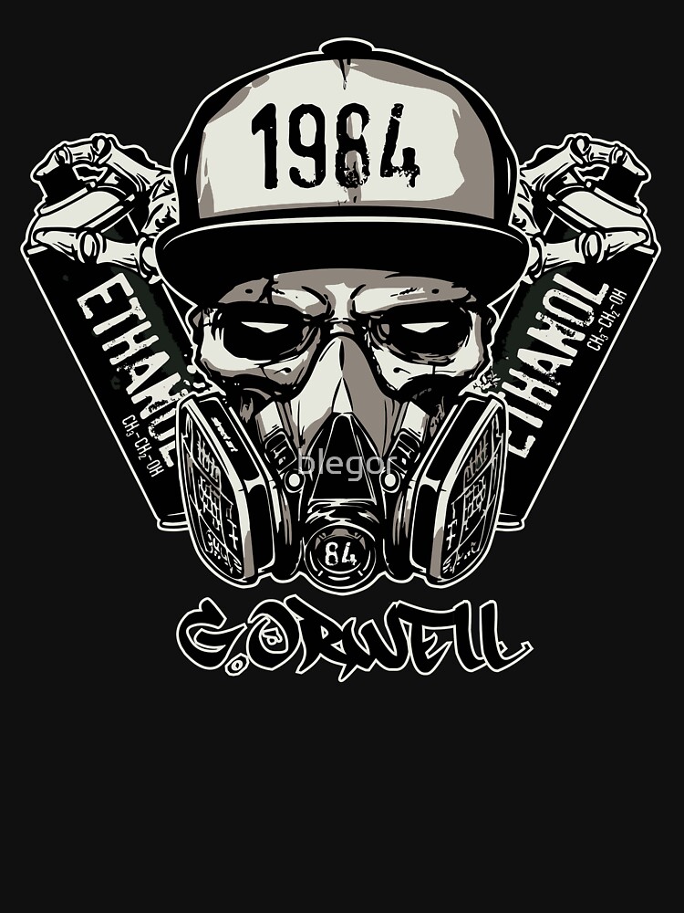"George Orwell 1984" T-shirt by blegor | Redbubble