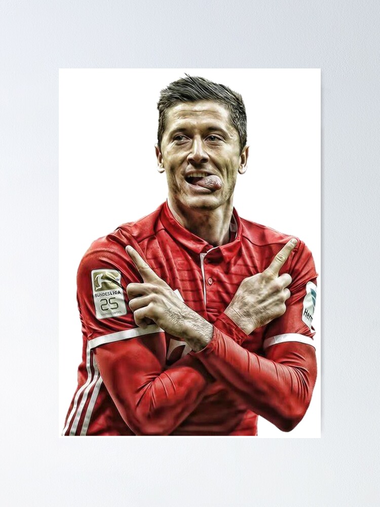 "lewandowski draw" Poster by Amazingstock | Redbubble