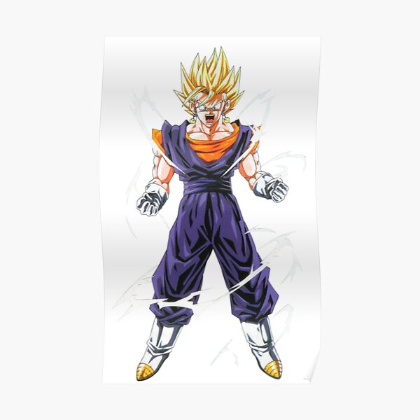 "Super Vegito" Poster for Sale by TheWorldRound | Redbubble