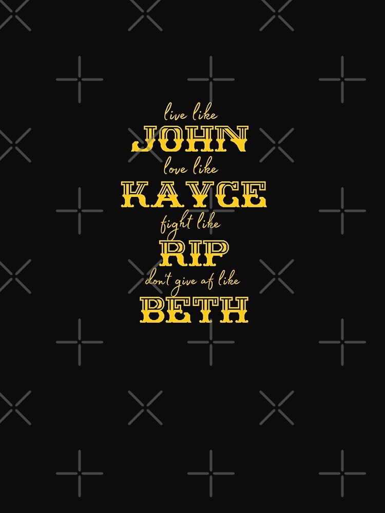"Yellowstone Beth Dutton Ranch live like john flight like RIP Live like ...