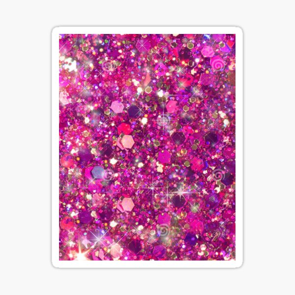 "gypsy sparkle sequin,party,pink gold" Sticker by Britishglory | Redbubble