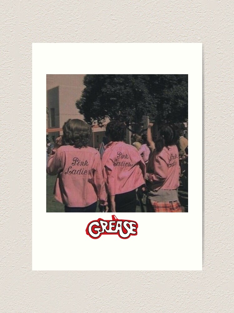 "Pink Ladies Grease" Art Print for Sale by GKsDieg0 | Redbubble