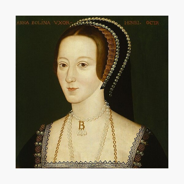 "Portrait of Anne Boleyn Queen of England | The six" Photographic Print ...