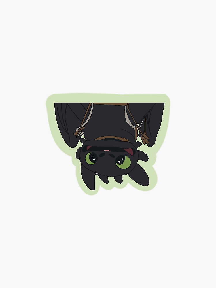 "Toothless Smiling" Sticker for Sale by kaitlynea | Redbubble
