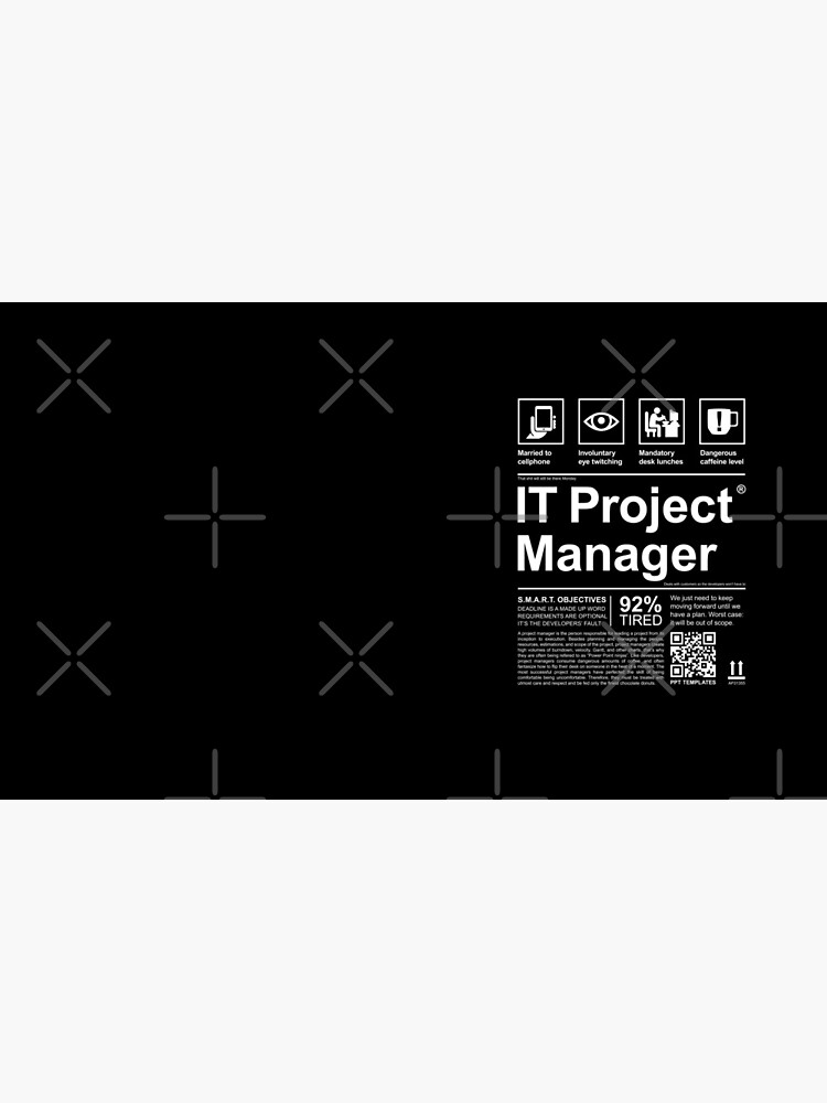 "PROJECT MANAGER LABEL" Coffee Mug for Sale by officegeekshop | Redbubble