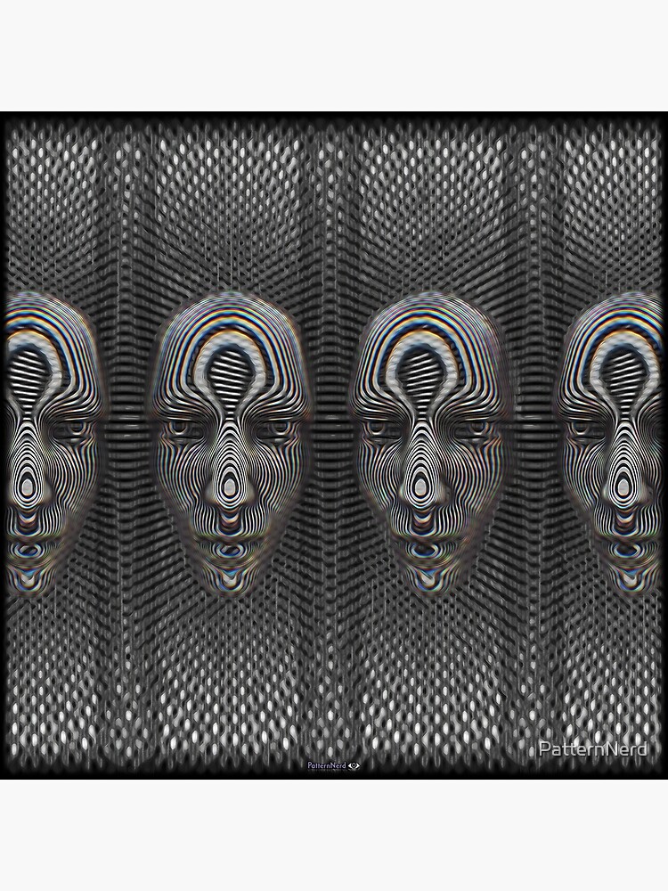 3D Stereogram Facial Premium Matte Vertical Poster sold by Sinkhole ...