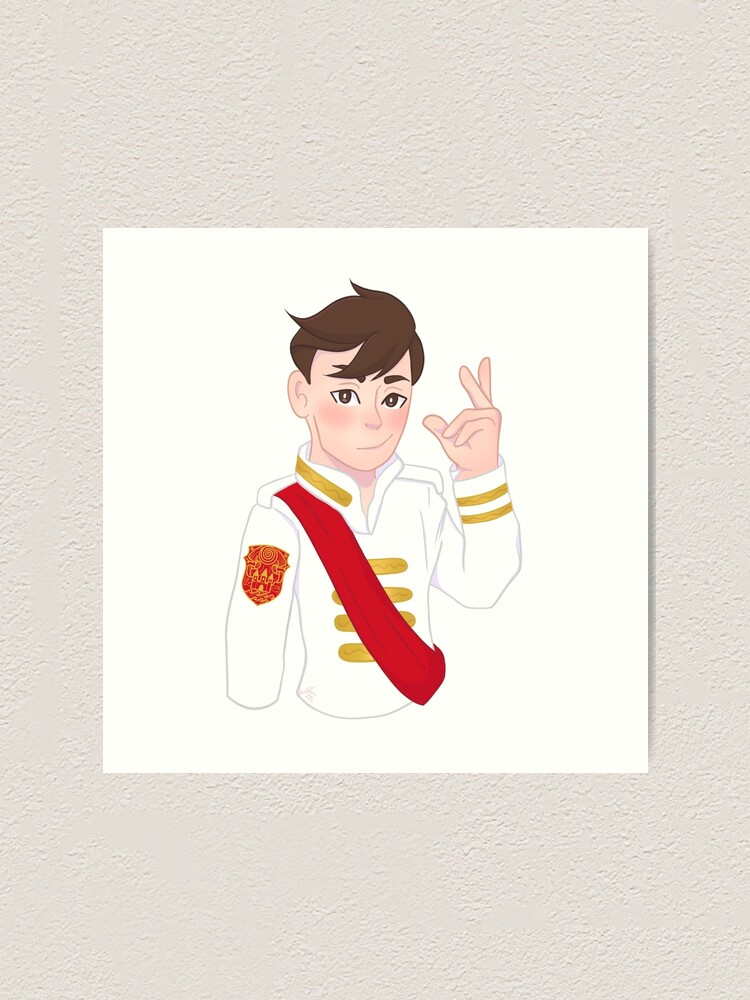 "Roman Sanders" Art Print for Sale by thejenbits | Redbubble
