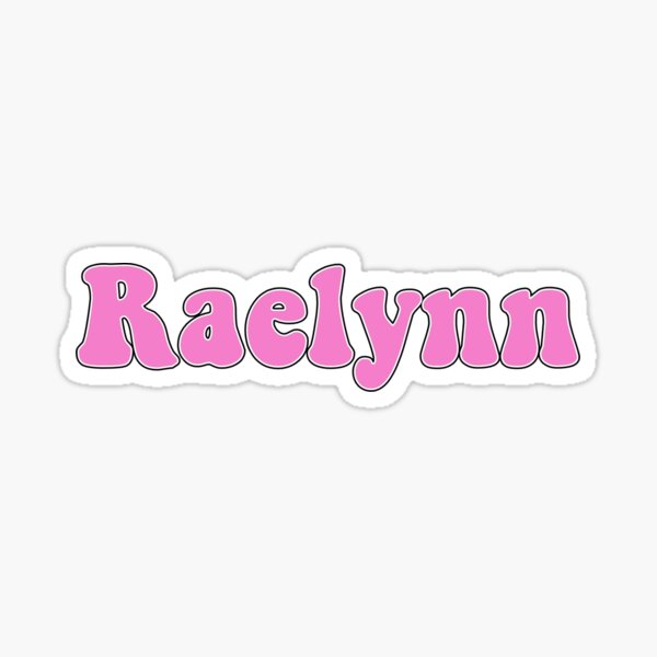 "Raelynn light pink " Sticker for Sale by njxstickers | Redbubble