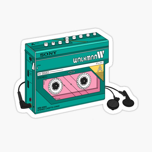 Sony Walkman Stickers | Redbubble