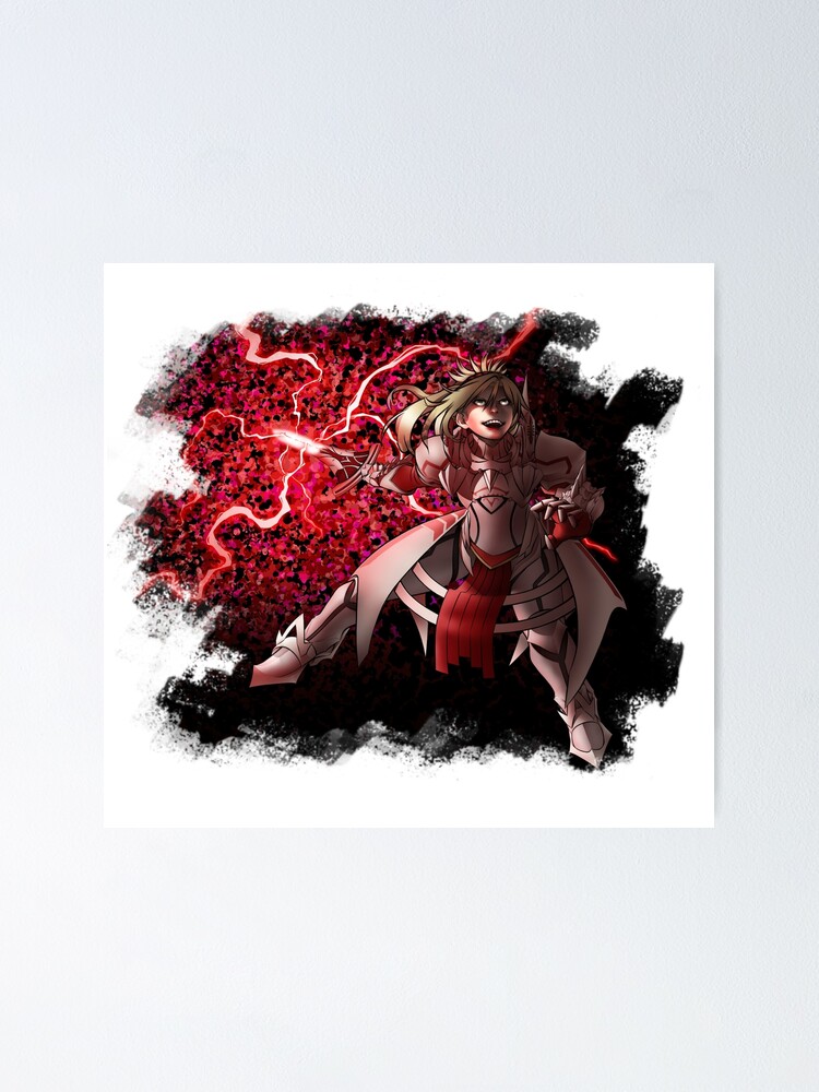 "Fate Series: Mordred" Poster for Sale by Brendrian | Redbubble