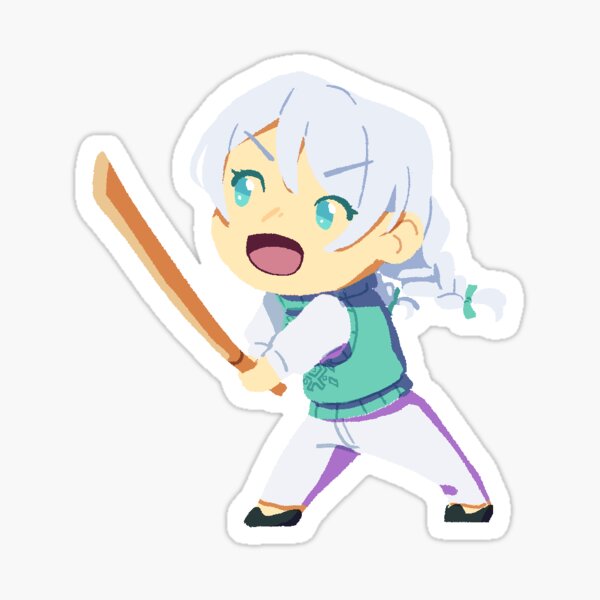 "eve chibi" Sticker by teeheeeb | Redbubble