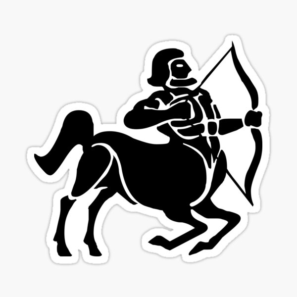 "Centaur" Sticker for Sale by Smaragdas | Redbubble