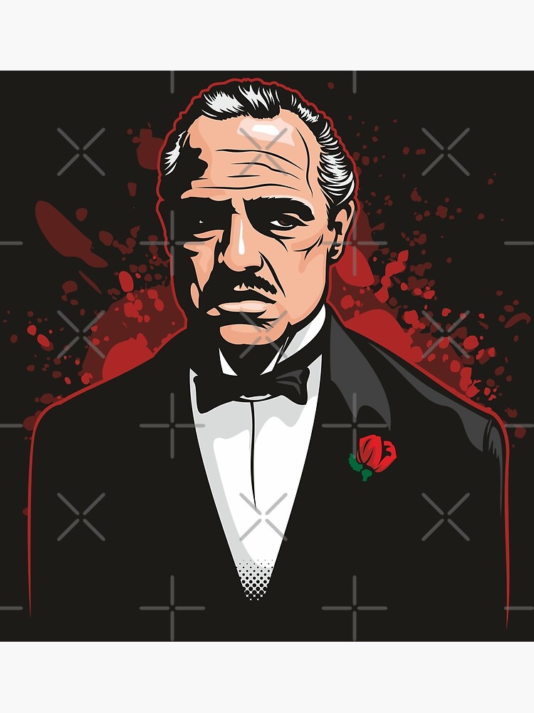 "Vito Corleone" Canvas Print by jamieleeart | Redbubble