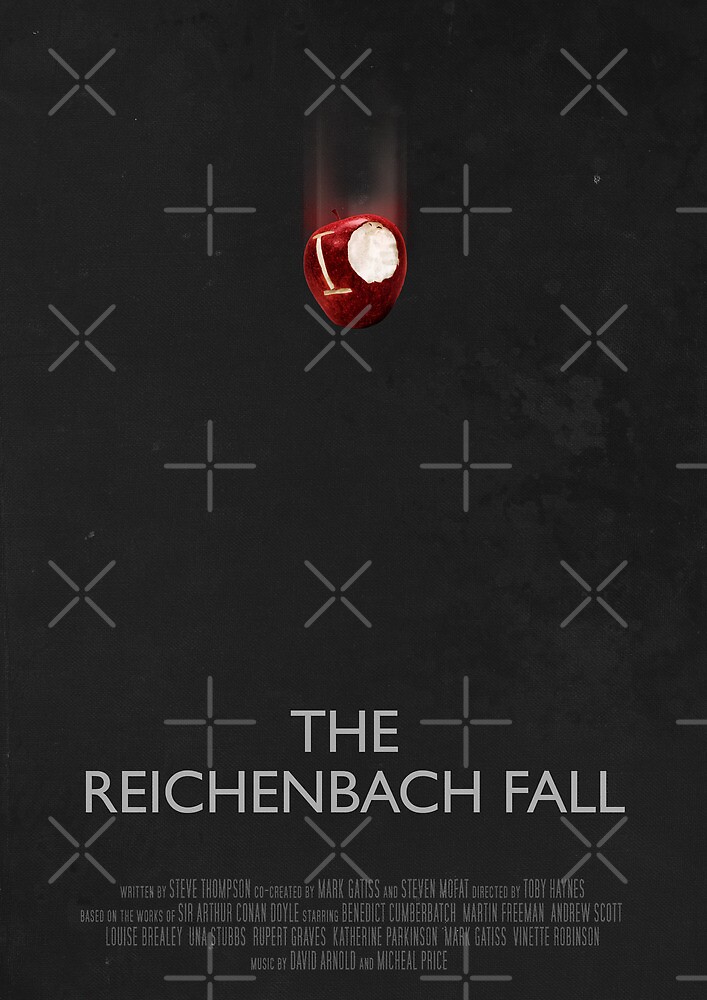 "Sherlock - The Reichenbach Fall" by Ashqtara | Redbubble