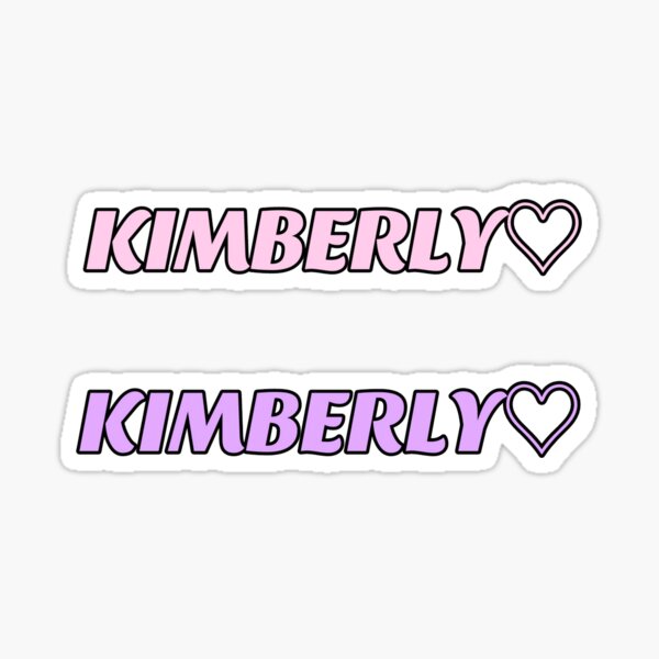 "Kimberly sticker pack " Sticker for Sale by StickersbyTasha | Redbubble
