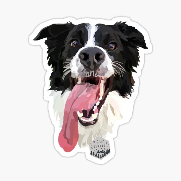 "Dexter" Sticker by hegdesigns | Redbubble