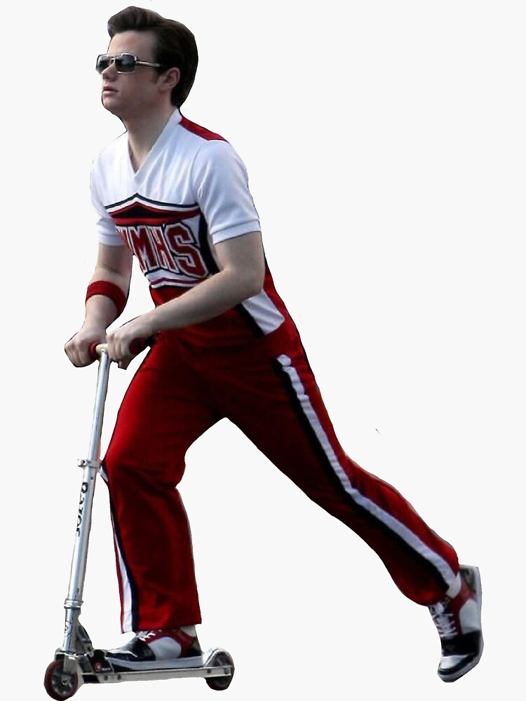 "Kurt Hummel Glee Transparent" Sticker for Sale by Katiearoie | Redbubble