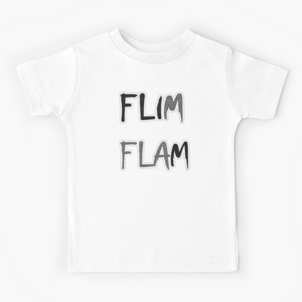 "FLIM FLAM flimflam" Kids T-Shirt by FunnyOfferings | Redbubble
