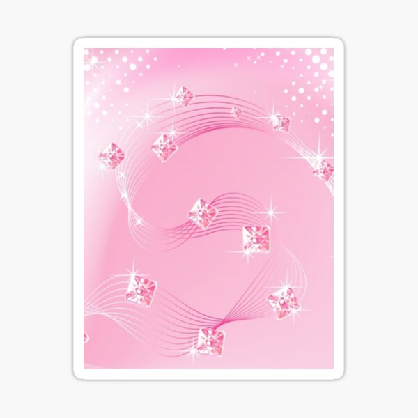 "pink sparkly pearls and diamonds gypsy princess" Sticker by ...