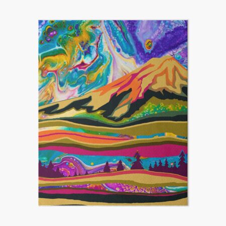 "Trippe Hippy Inspired Mountains Fall Autumn Trees Design Hiking Nature ...
