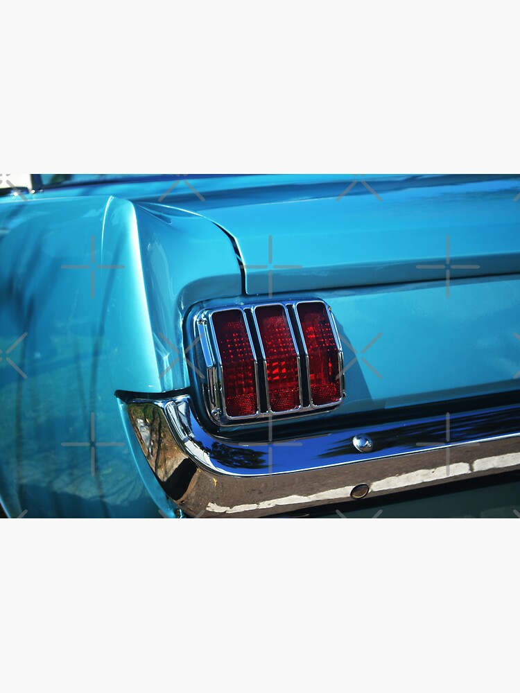"64-66 Blue 'Stang" Sticker for Sale by CoolRide | Redbubble