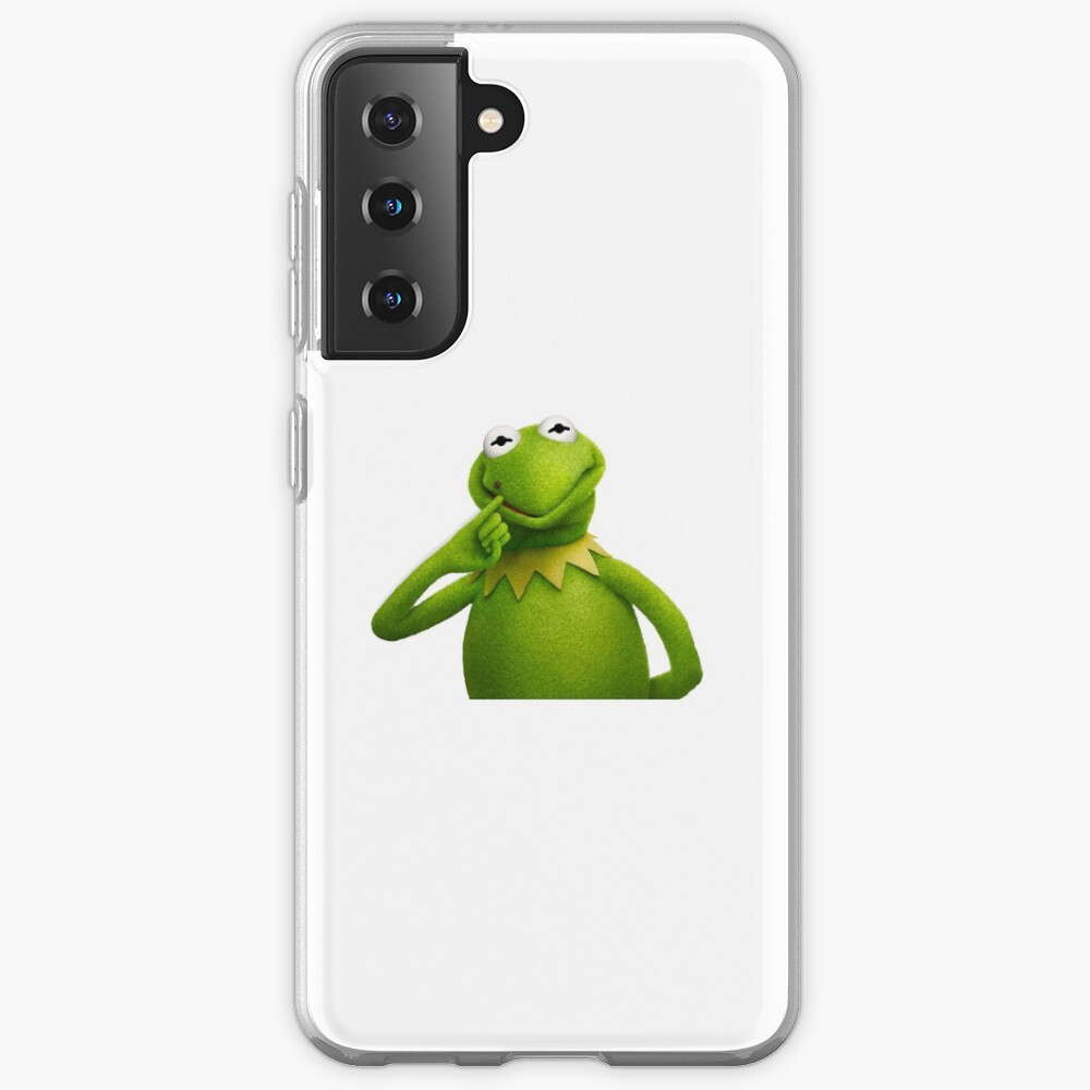 "Kermit the frog meme finger" Sticker by Omeris | Redbubble