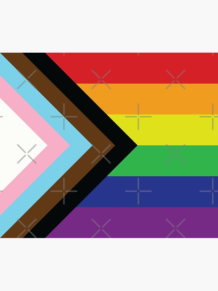 "Progress Pride Flag LGBTQIA+" Comforter for Sale by thequeershop ...