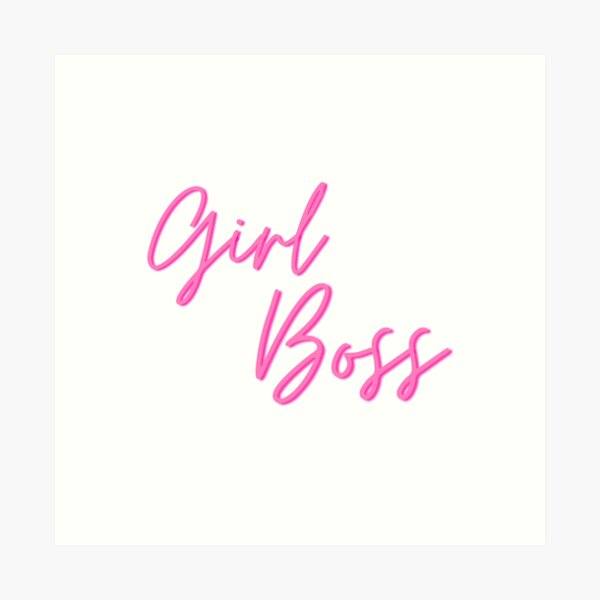 "Girl Boss Logo - powerful women, girl power, women in business, lady ...