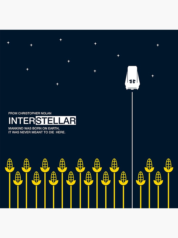 "Interstellar Square Image" Sticker by amthomasiv | Redbubble