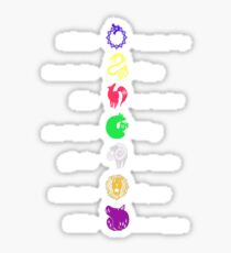 Seven Deadly Sins: Stickers | Redbubble