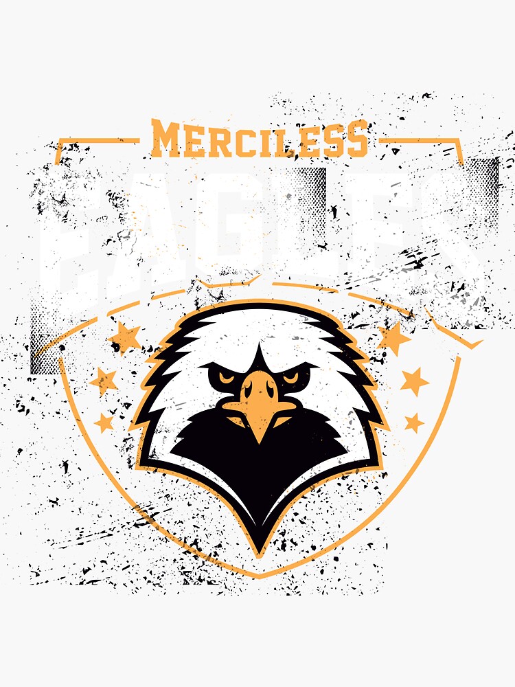 "Merciless Eagles" Sticker by Seb-Sk93 | Redbubble