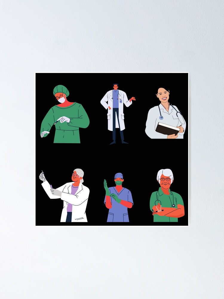 "Doctor pack" Poster for Sale by ZAstore | Redbubble