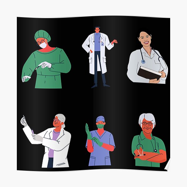 "Doctor pack" Poster for Sale by ZAstore | Redbubble