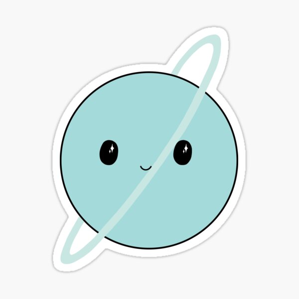 "Happy Uranus" Sticker for Sale by cosmicbubblegum | Redbubble