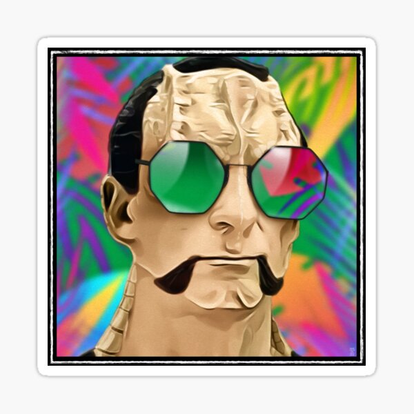 "Macet The First Murder Lizard with Horseshoe Beard" Sticker for Sale ...