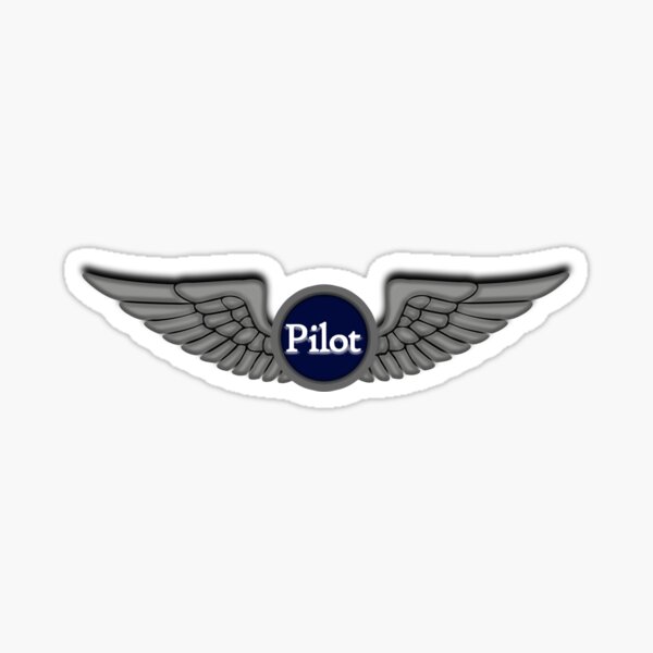 "Pilot Wings pilot " Sticker for Sale by SumoShark | Redbubble